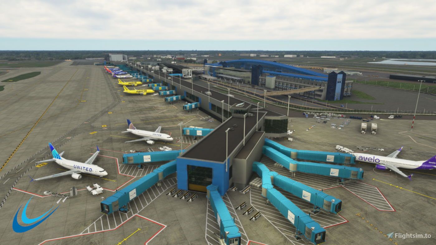 Update for Freeware KDTW - Detroit Metro Wayne Airport - Flightsim.to News
