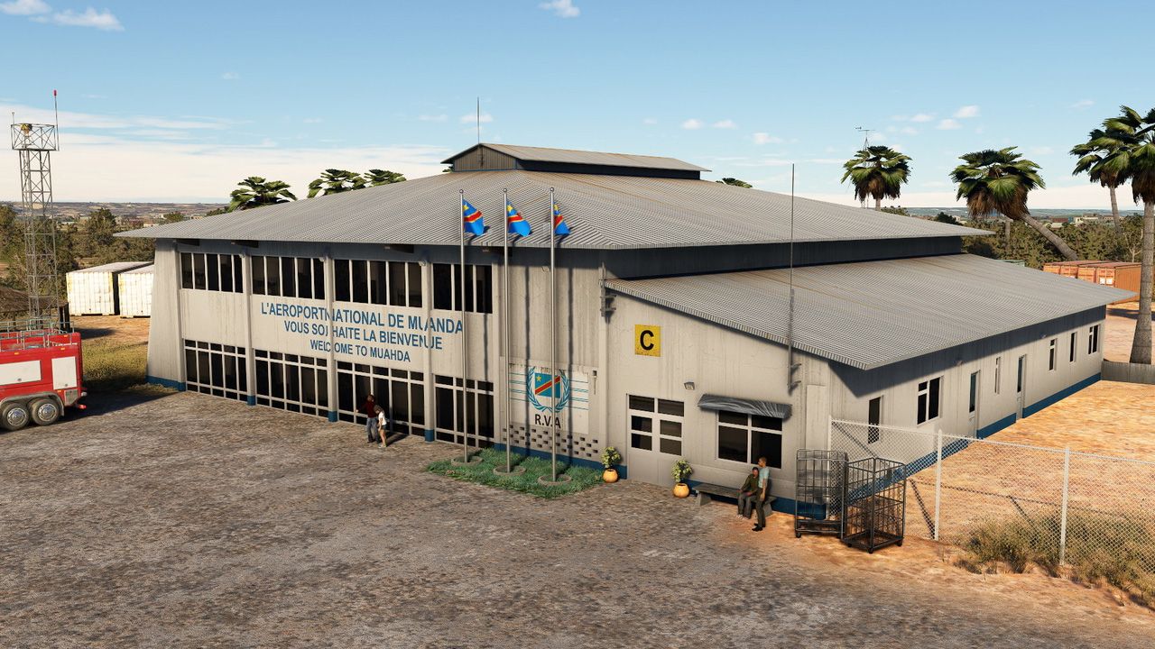 Vortex Scenery Releases Freeware Muanda Airport - Flightsim.to News