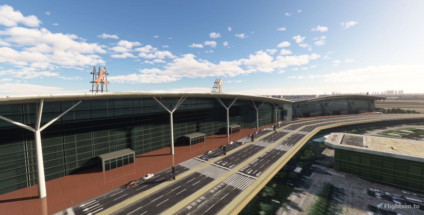 SamScene3D Releases Tianjin Binhai International Airport - Flightsim.to ...