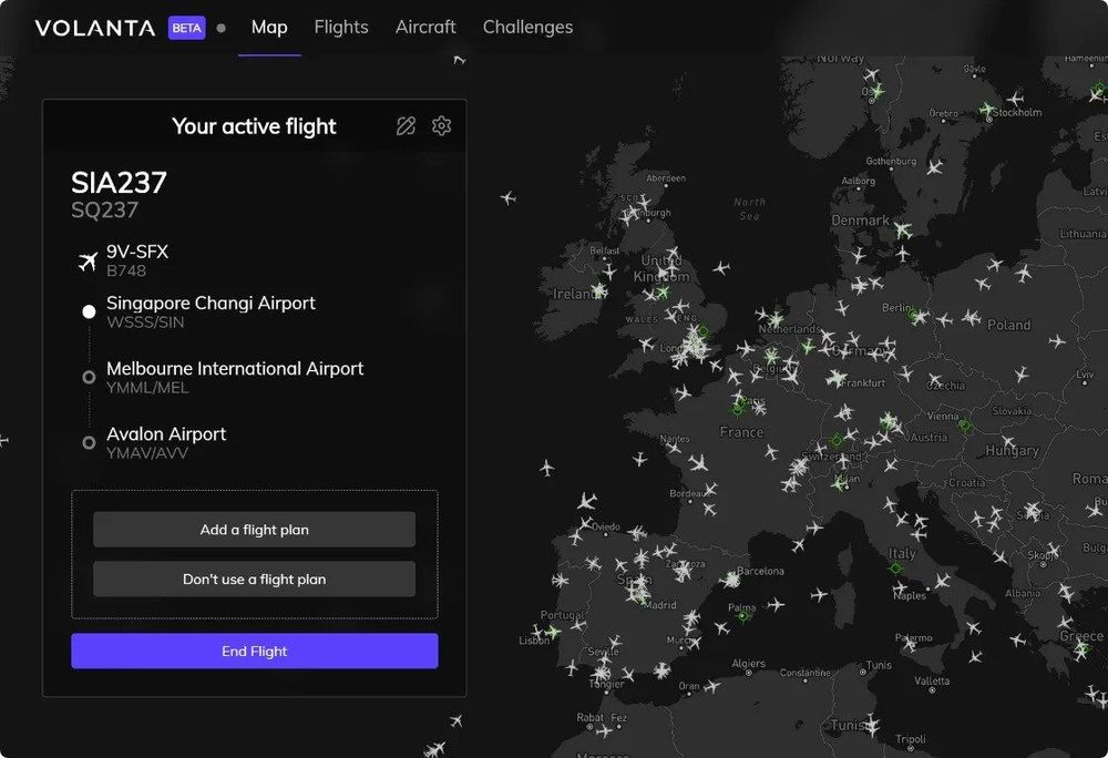 Volanta is now available for public use - ORBX's Flight Tracker ...