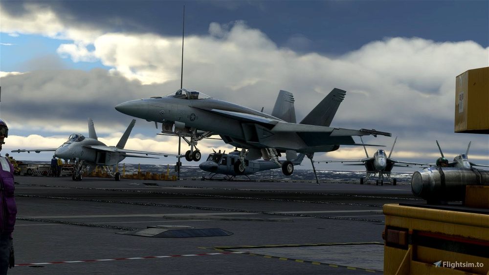 Freeware: Jayshrike brings Moving Aircraft Carrier to Flight Simulator ...