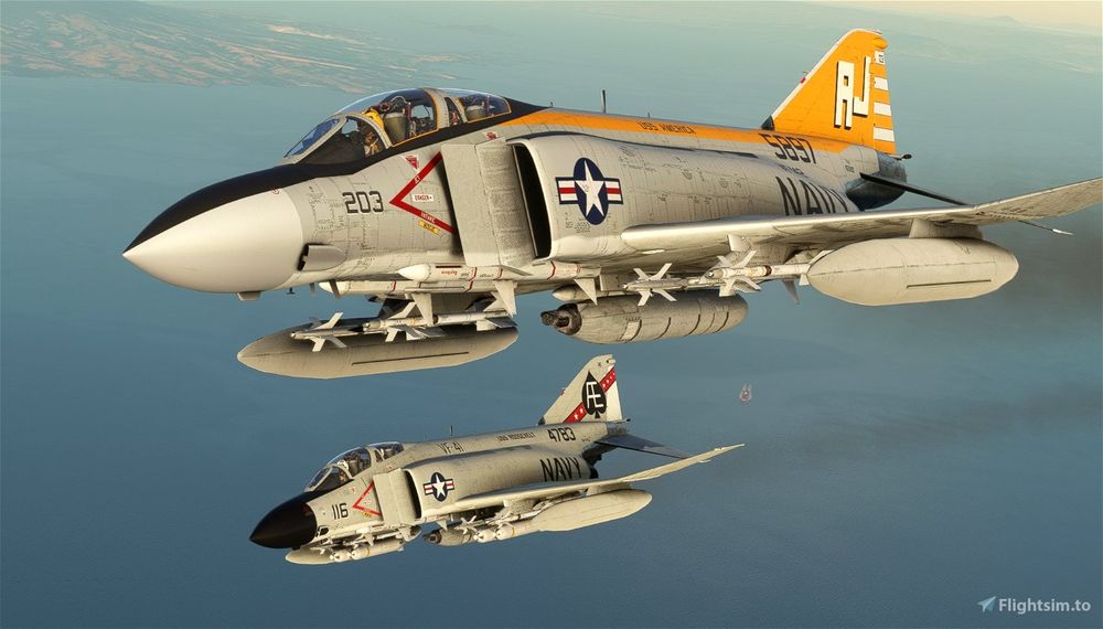 Freeware Milviz F-4J Phantom II Released