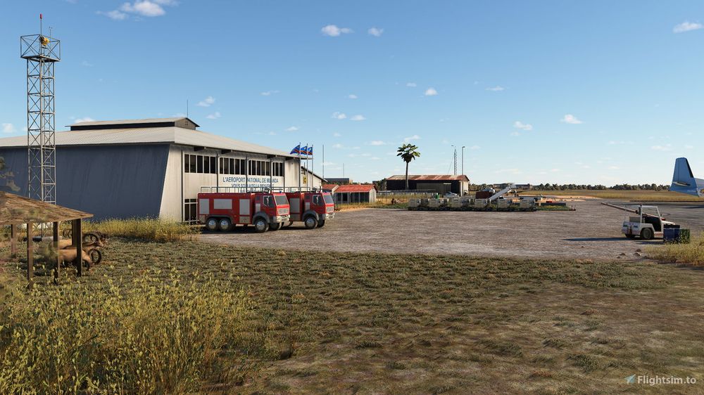 Vortex Scenery Releases Freeware Muanda Airport - Flightsim.to News