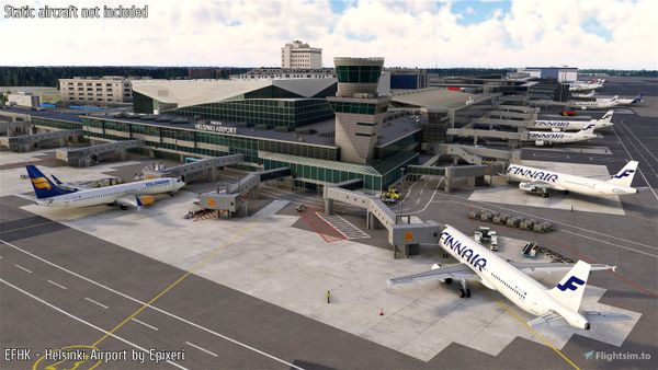 EFHK - Helsinki Airport Updated to Version 1.6 - Flightsim.to News