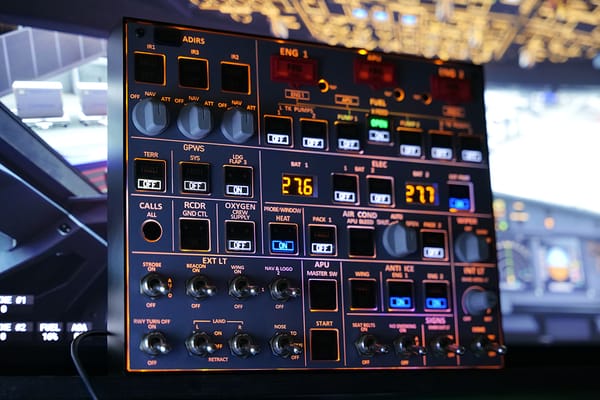 Why the Rowsfire A320 MAX Light Overhead Panel Deserves Your Attention ...